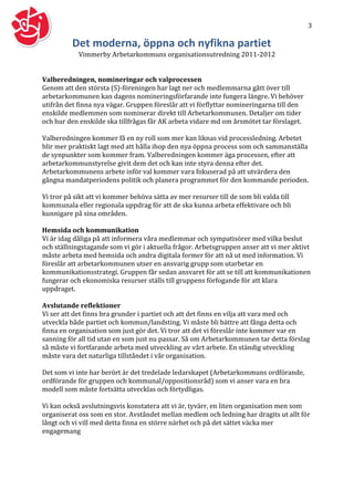 Det moderna, öppna och nyfikna partiet | DOCX | Civic affairs | Politics