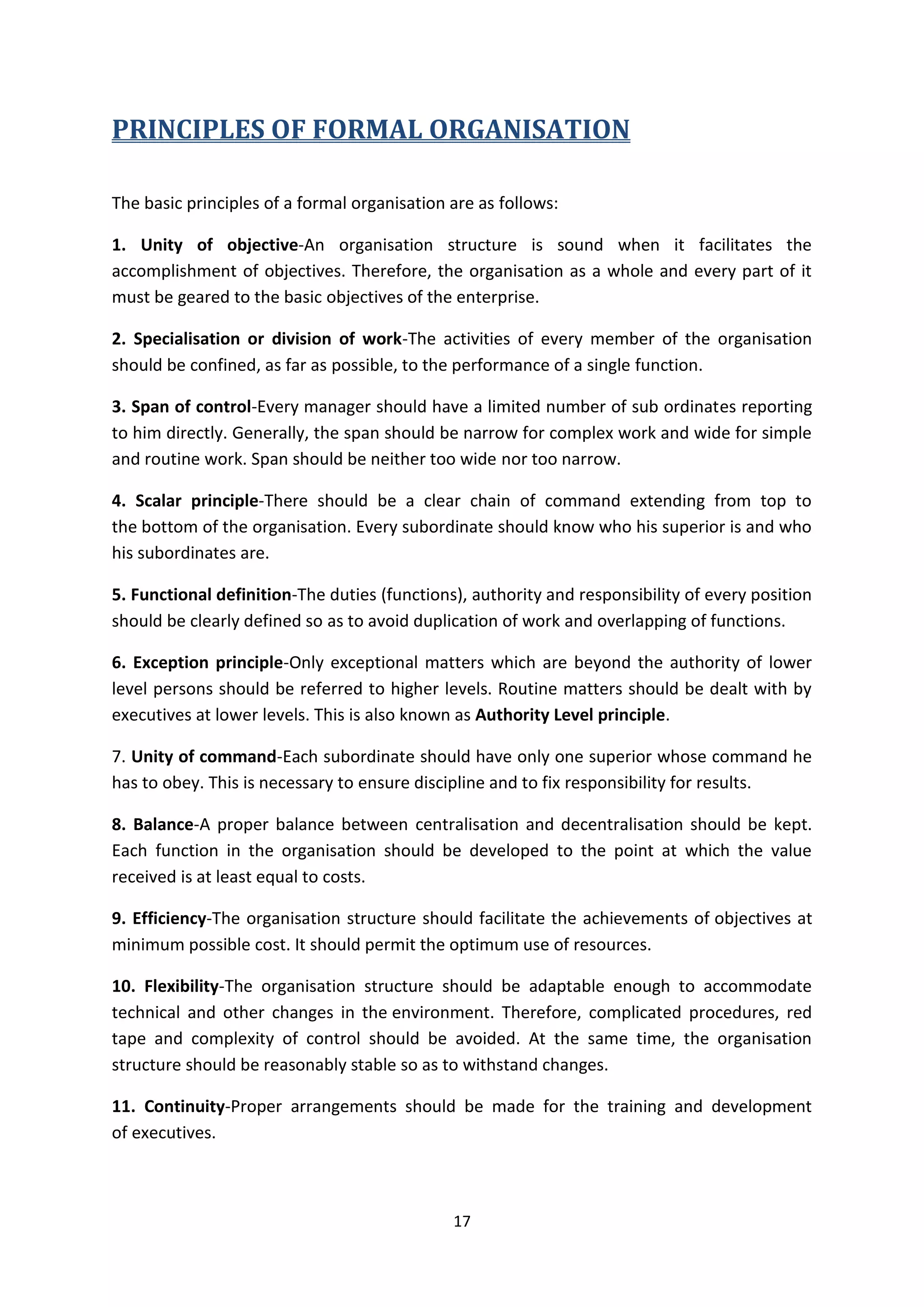 Organisation structure and relationship | DOCX