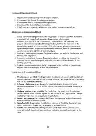 Organisation structure and relationship | DOCX