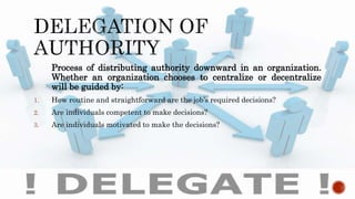 Organisation structure | PPTX