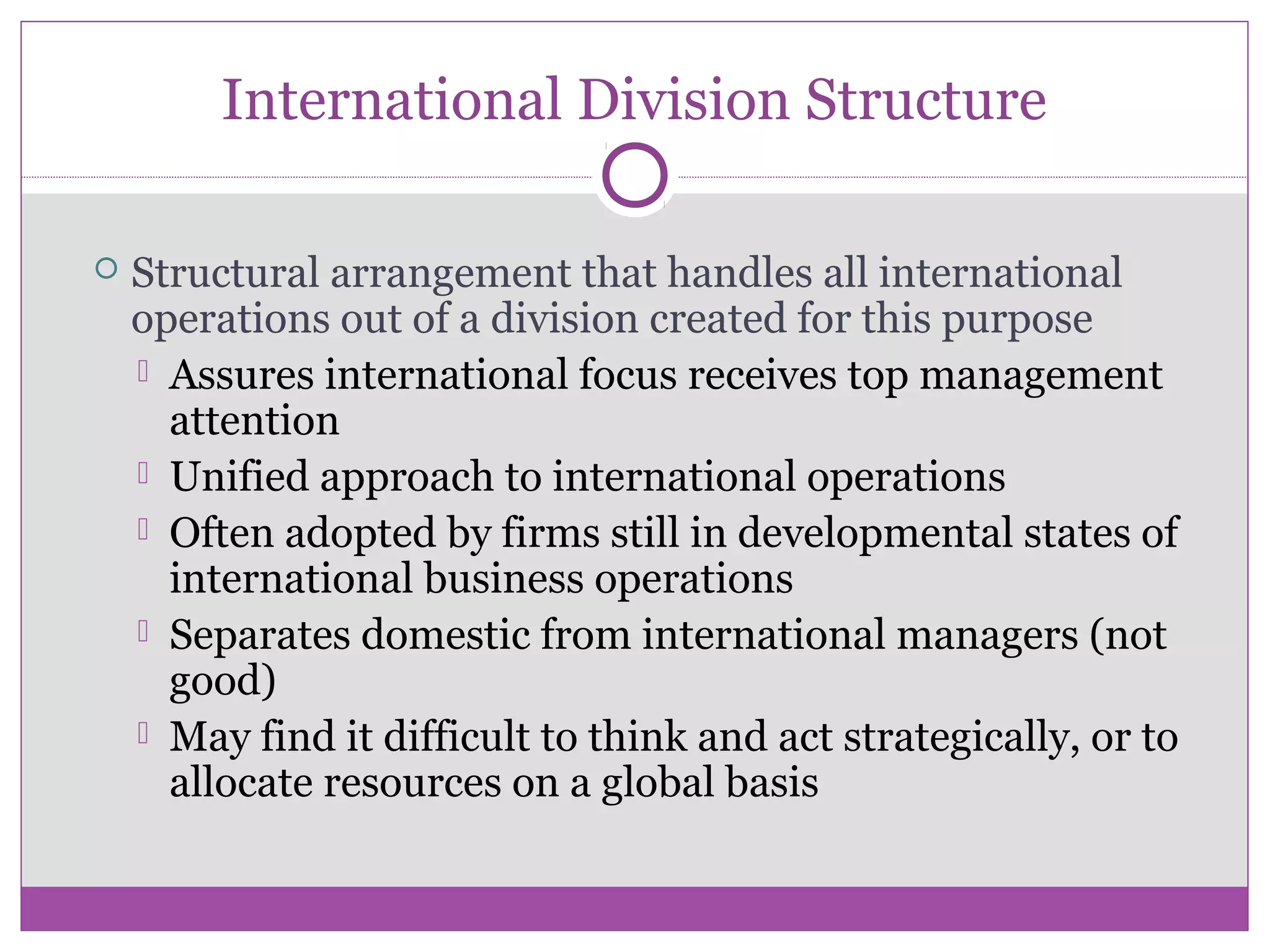 Organisation structures (2) | PPT