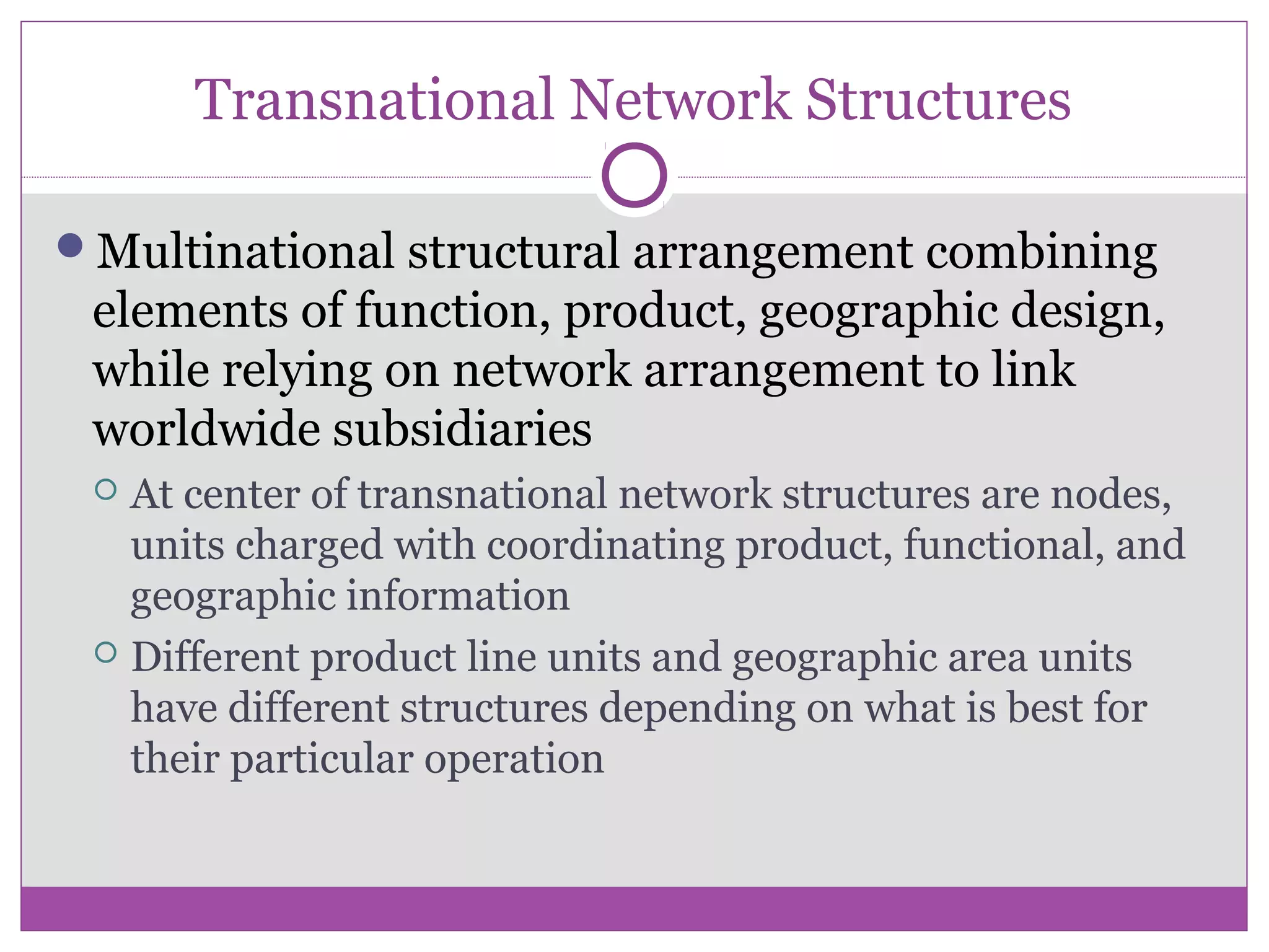 Organisation structures (2) | PPT