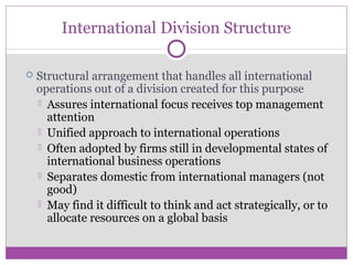 Organisation structures (2) | PPT