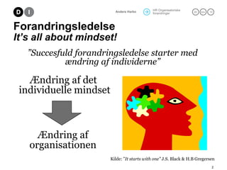 Organisatoriske forandringer | PPTX
