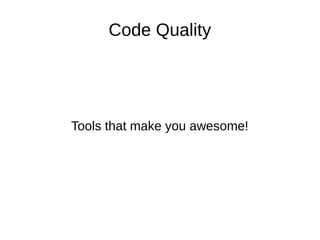 PHP Code Quality | PPT