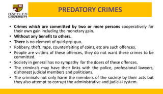 Organised crime | PPTX | Crime & Harmful Acts to Individuals, Society ...