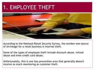 Organised Retail Crime Loss Prevention | PPT