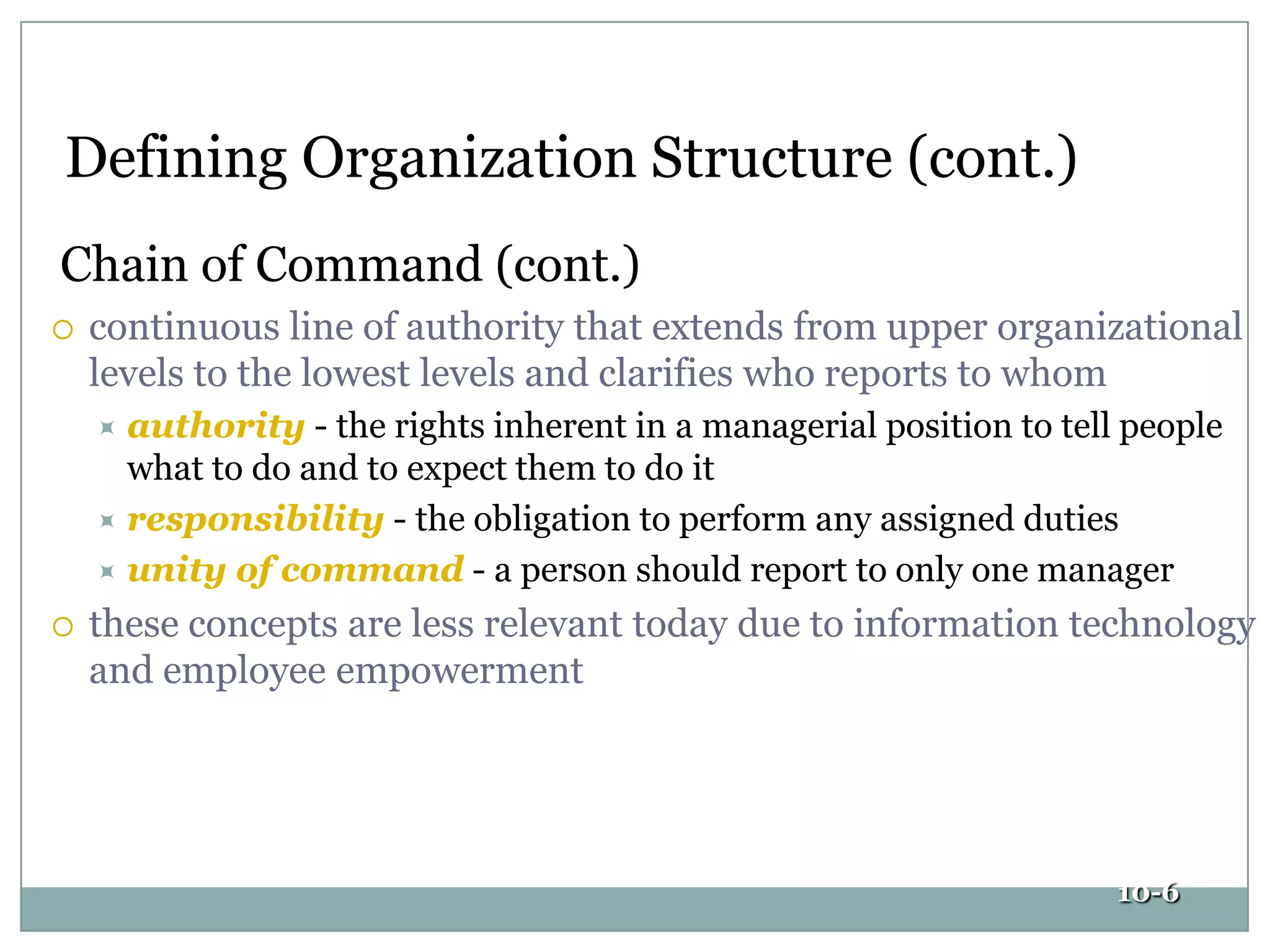 Organising! | PPTX | Business Administration | Business