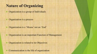 Organising | PPTX