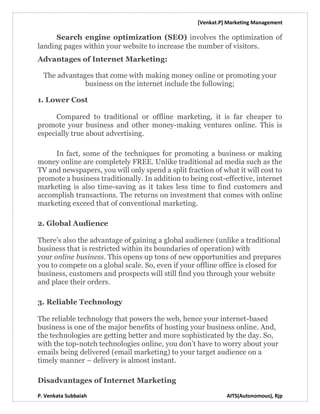 Modern Marketing Practices-Marketing Control Types & strategies-Green ...