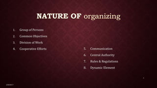 Organizing Function of Management | PPTX