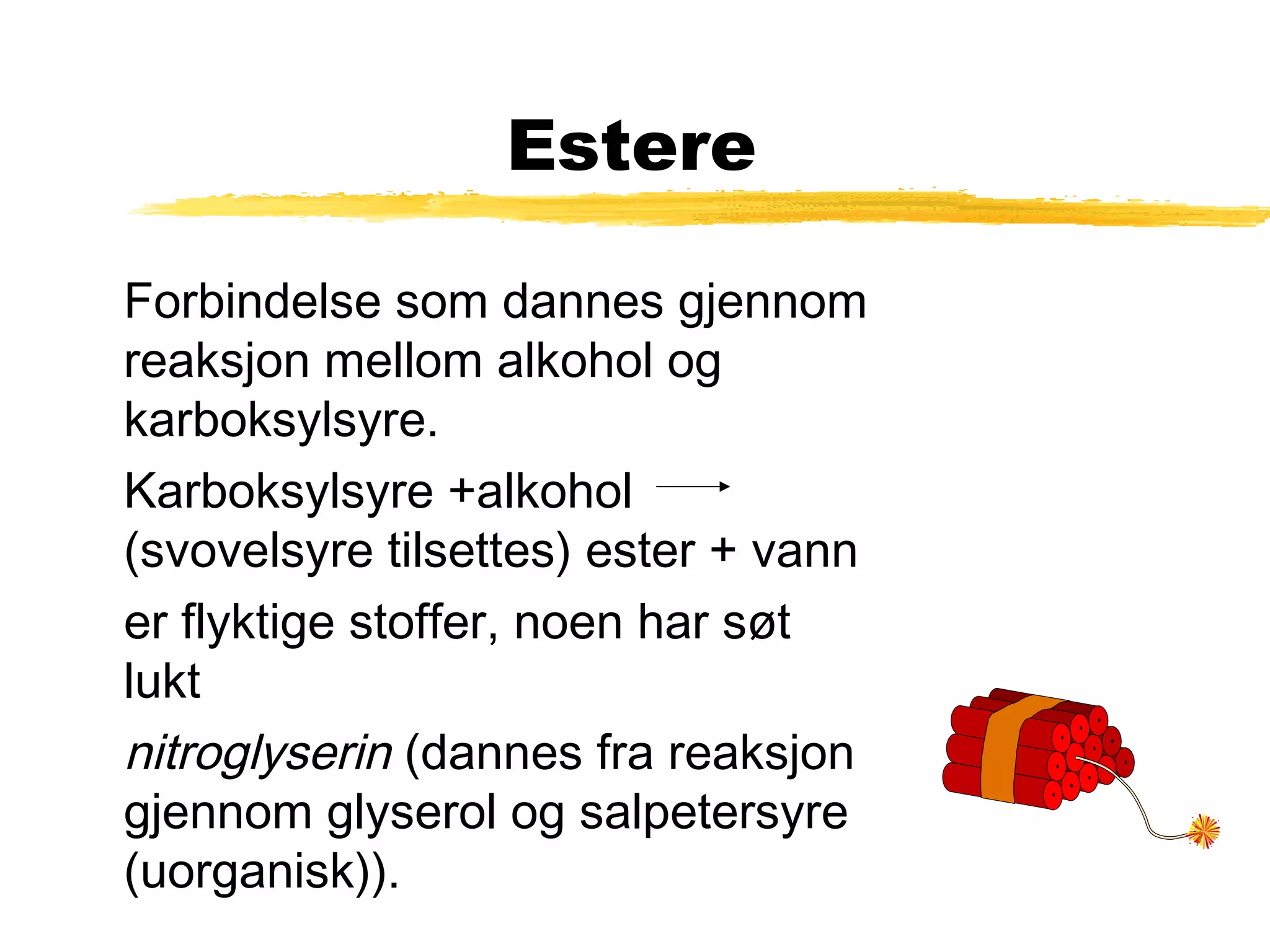 Organisk kjemi 10 | PPT