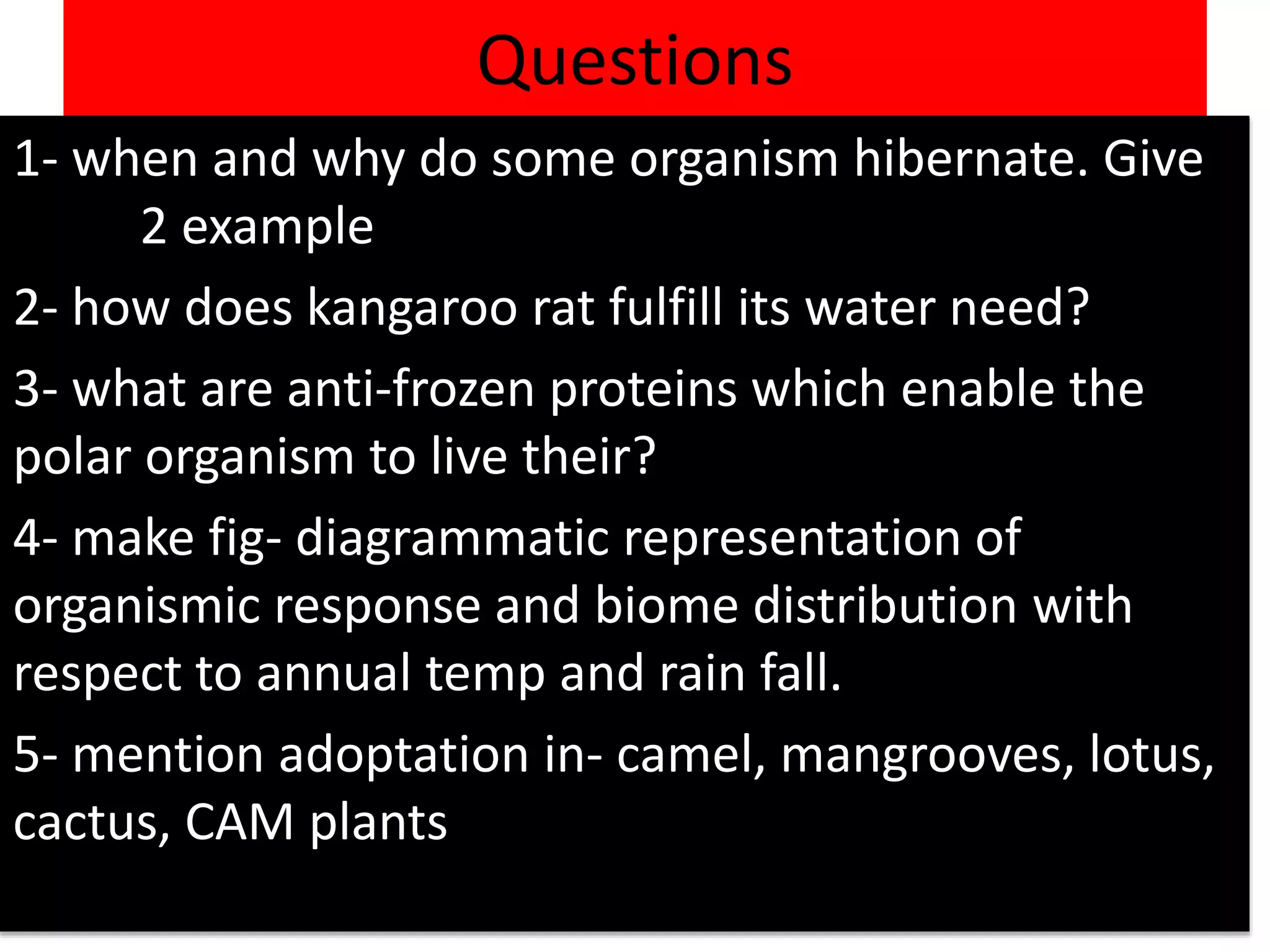 Organism and population ppt | PPTX