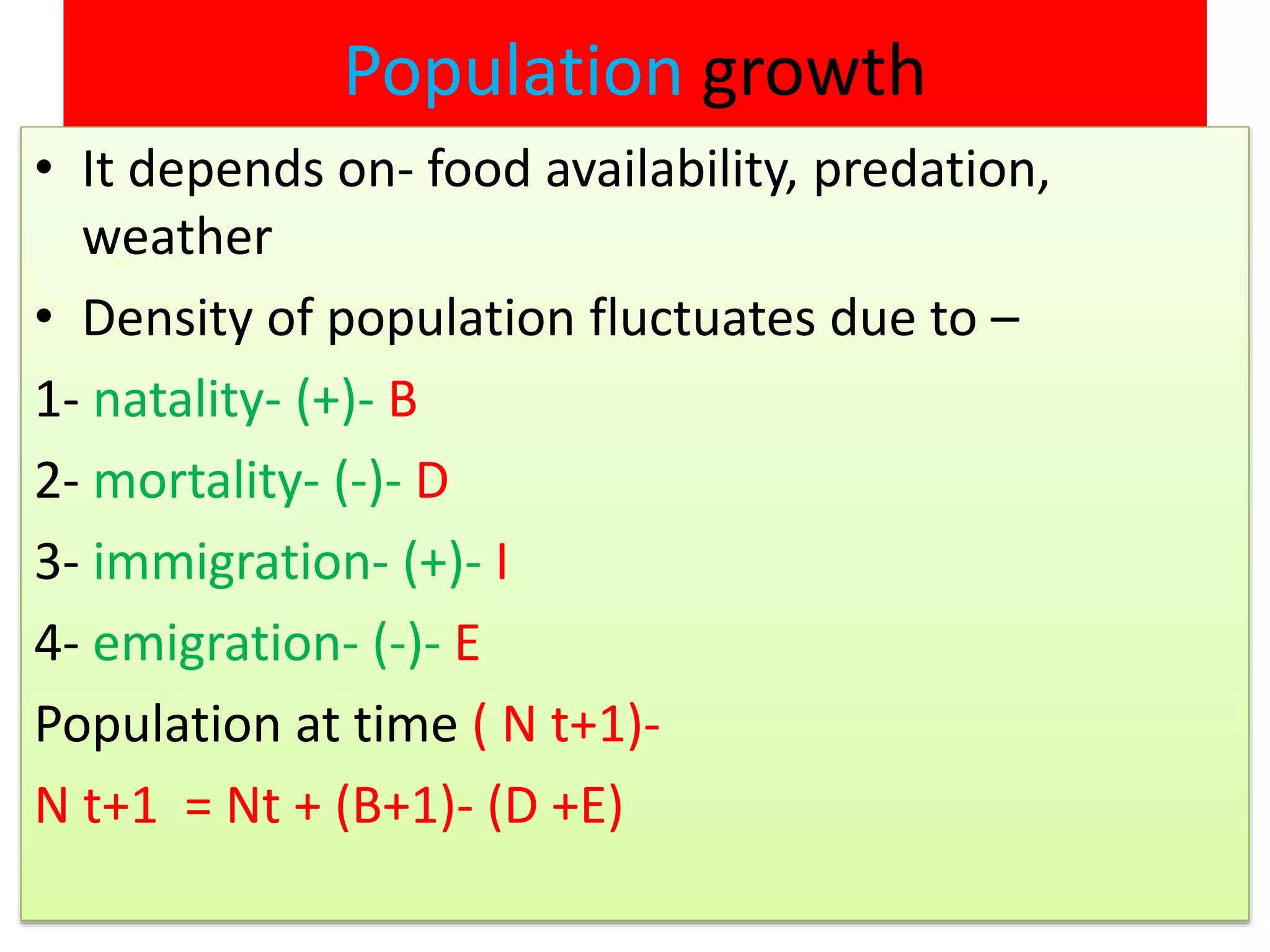 Organism and population ppt | PPTX