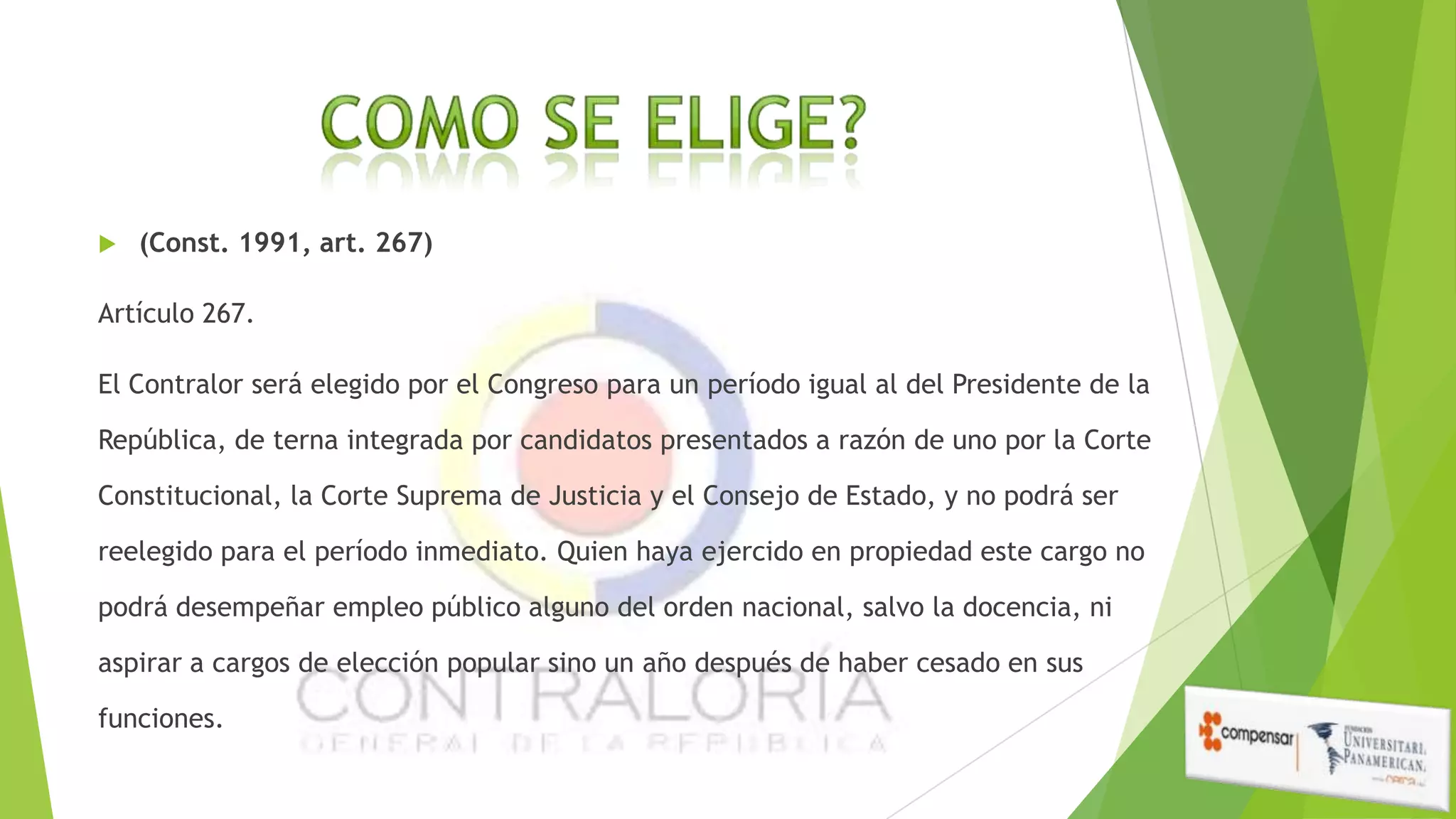 Organismos de control en Colombia | PPTX