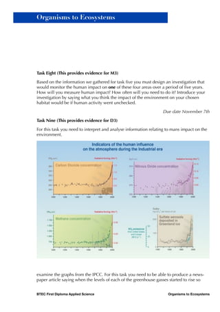Organisms To Ecosystems Assignment | PDF