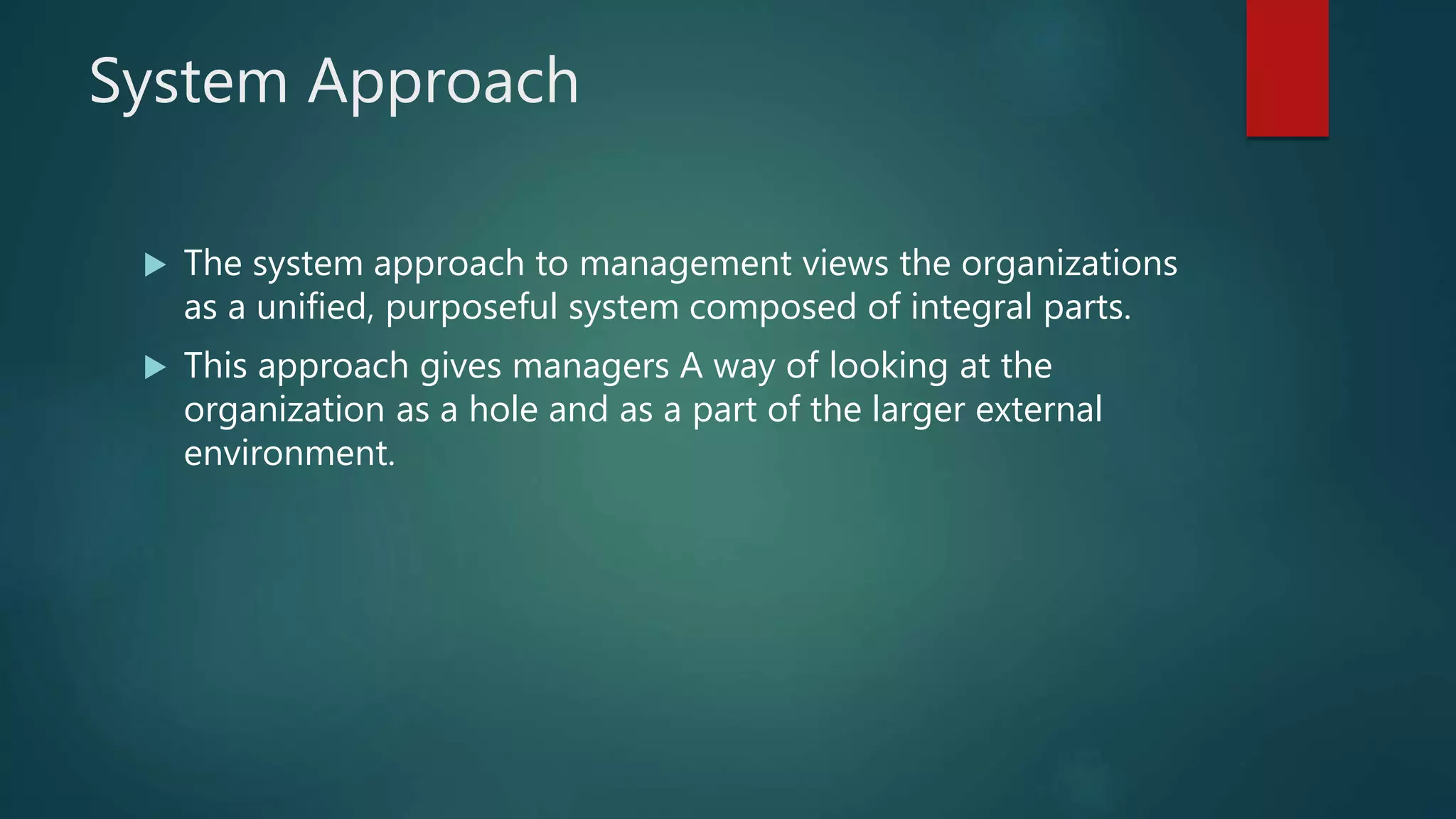 ORGANISTION AS A SYSTEM .pptx