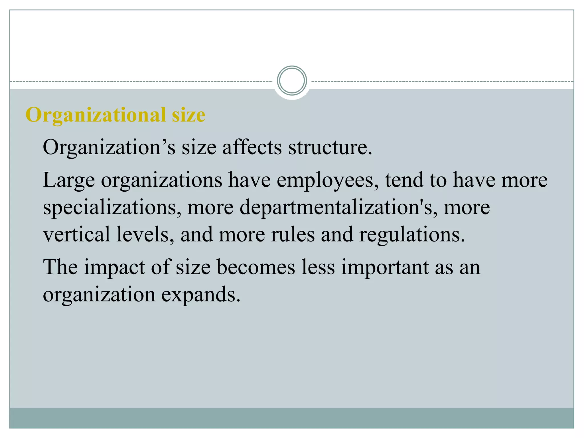Organitional sturcture | PPTX