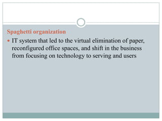 Organitional sturcture | PPTX