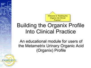 Organix Profile | PPT