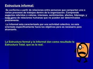 Estructura organizacional | PPT