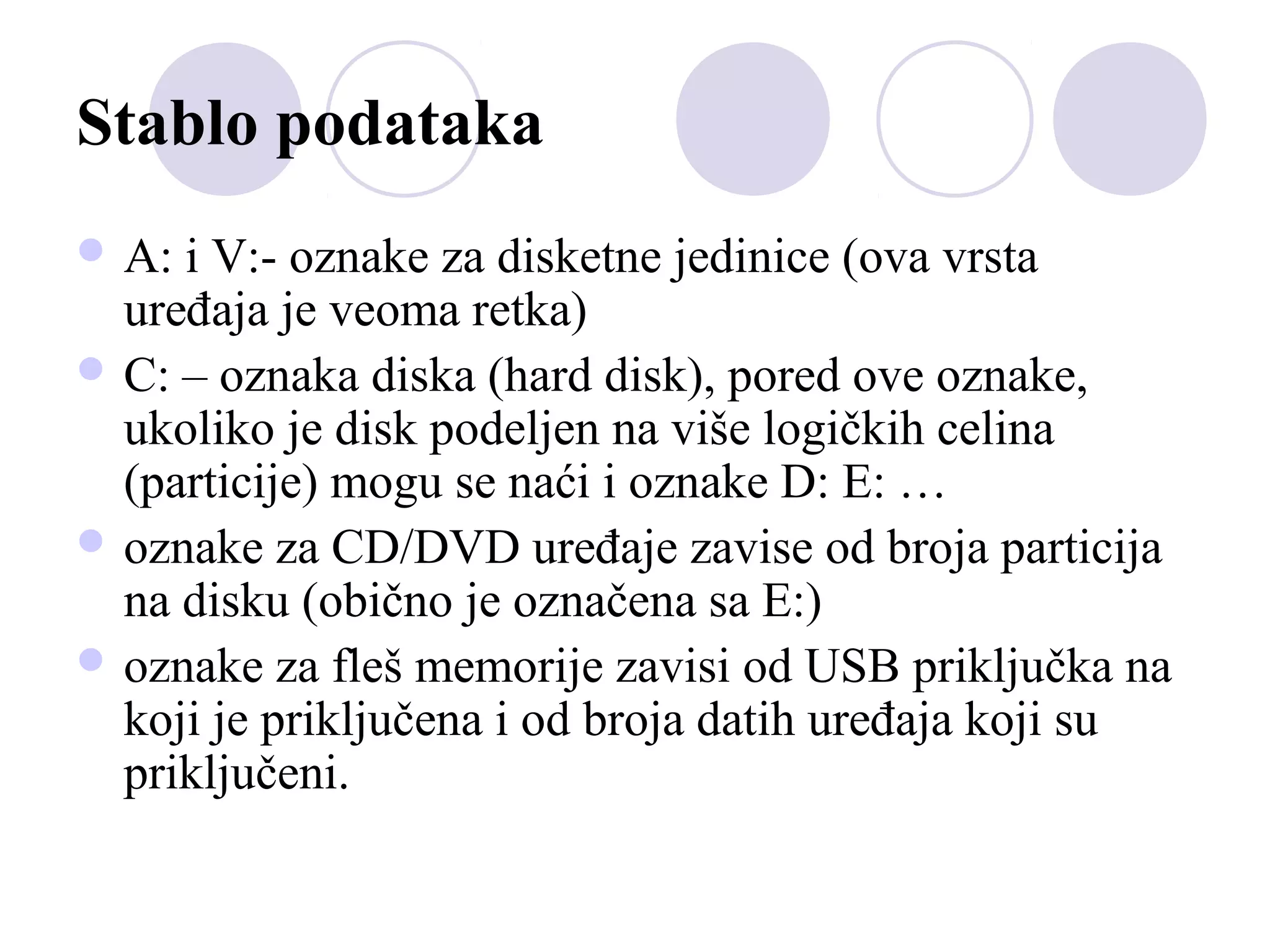 Organizacija podataka | PPT