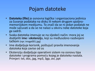 Organizacija podataka u_windows-u (3) | PDF