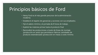 Principios de la administración | PPTX