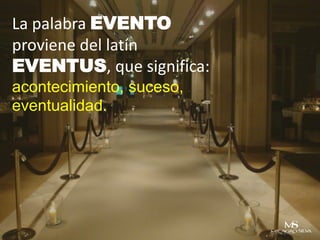Organización de eventos | PPSX