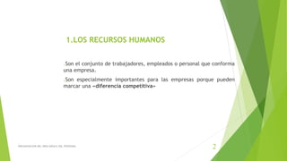 Organización del área de personal | PDF