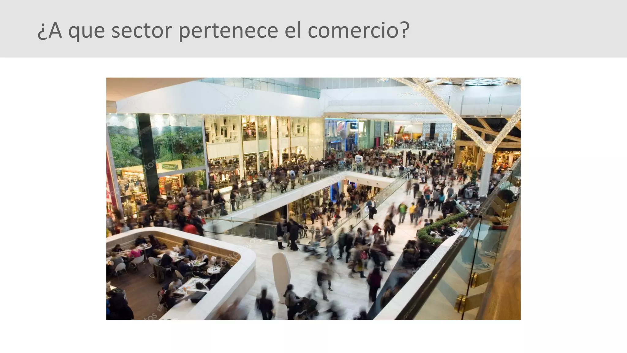 Organizacion del entorno comercial