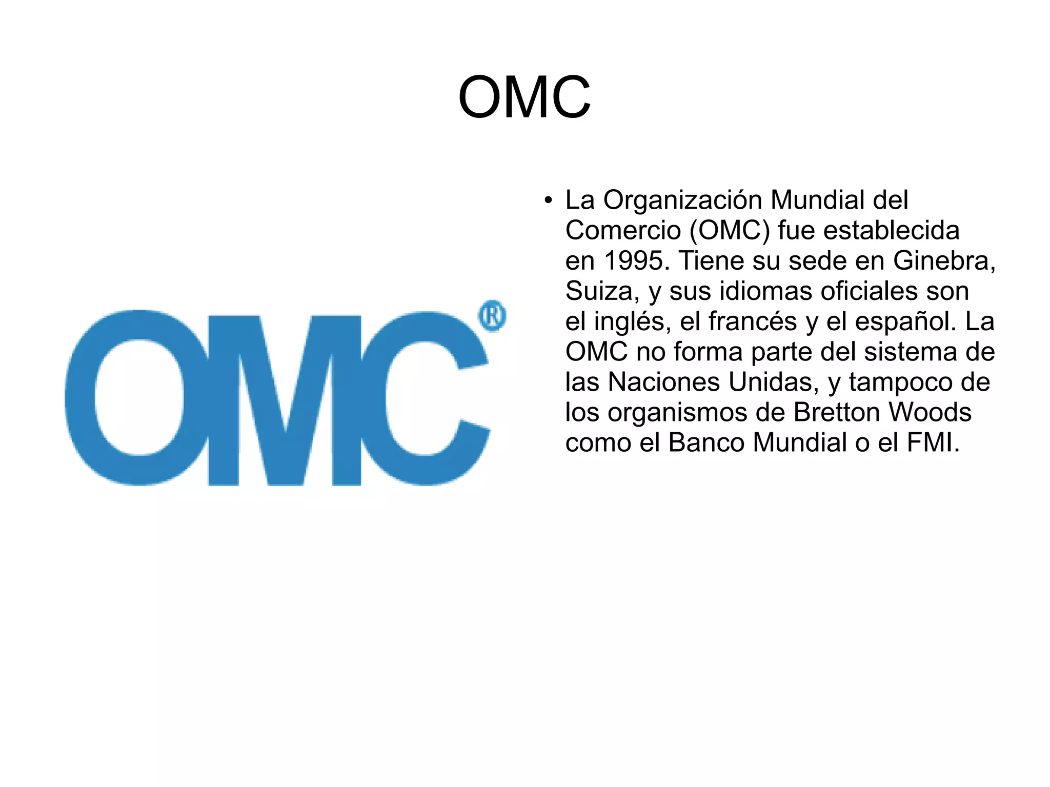 Organizaciones supranacionales. | ODP | Large Business | Business