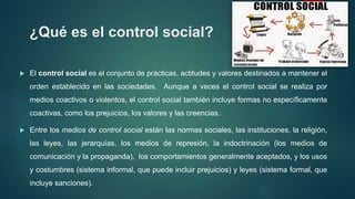 Organizacion social y control social | PPTX