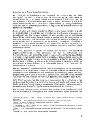 Organizacion y entorno | DOC