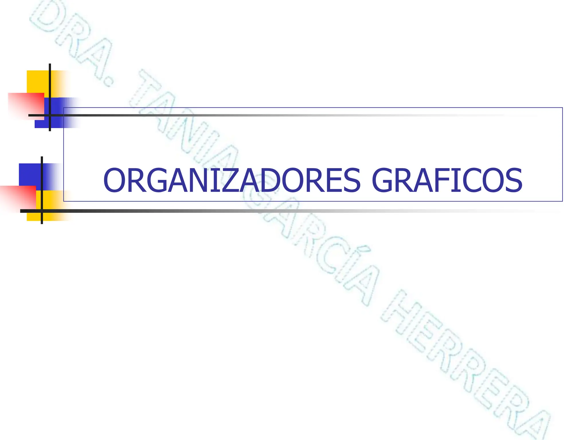 organizadores graficos presentación educación | PPT