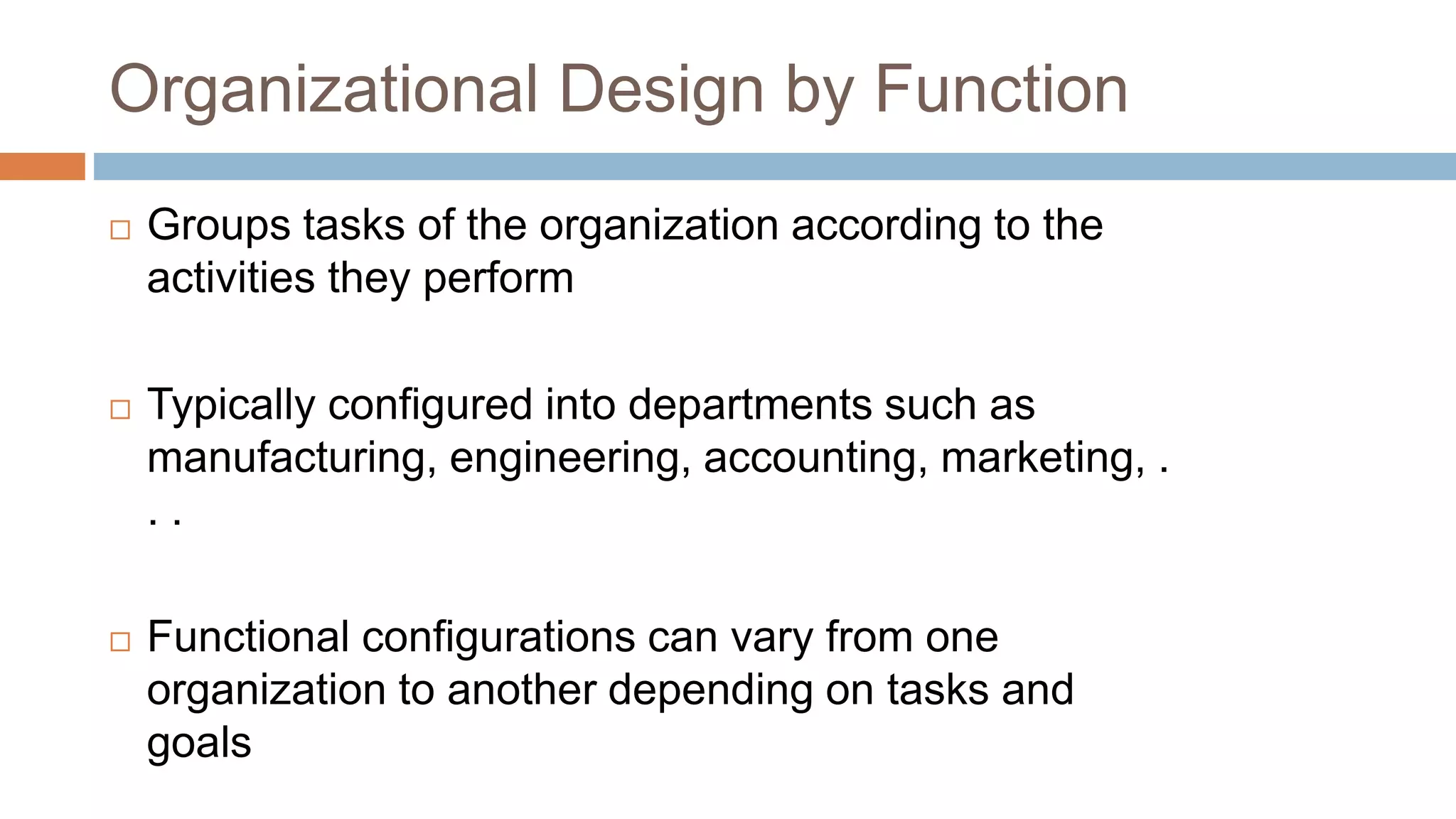 Organizational Behavior & Organization Designs | PPTX
