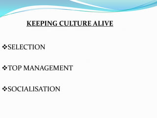 Organizational culture in Organization | PPTX