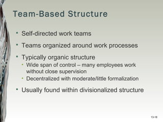 Organizational structure in Organization | PPT