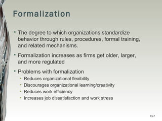 Organizational structure in Organization | PPT