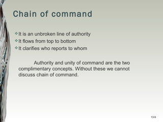 Organizational structure in Organization | PPT