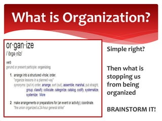 Organization | PPTX