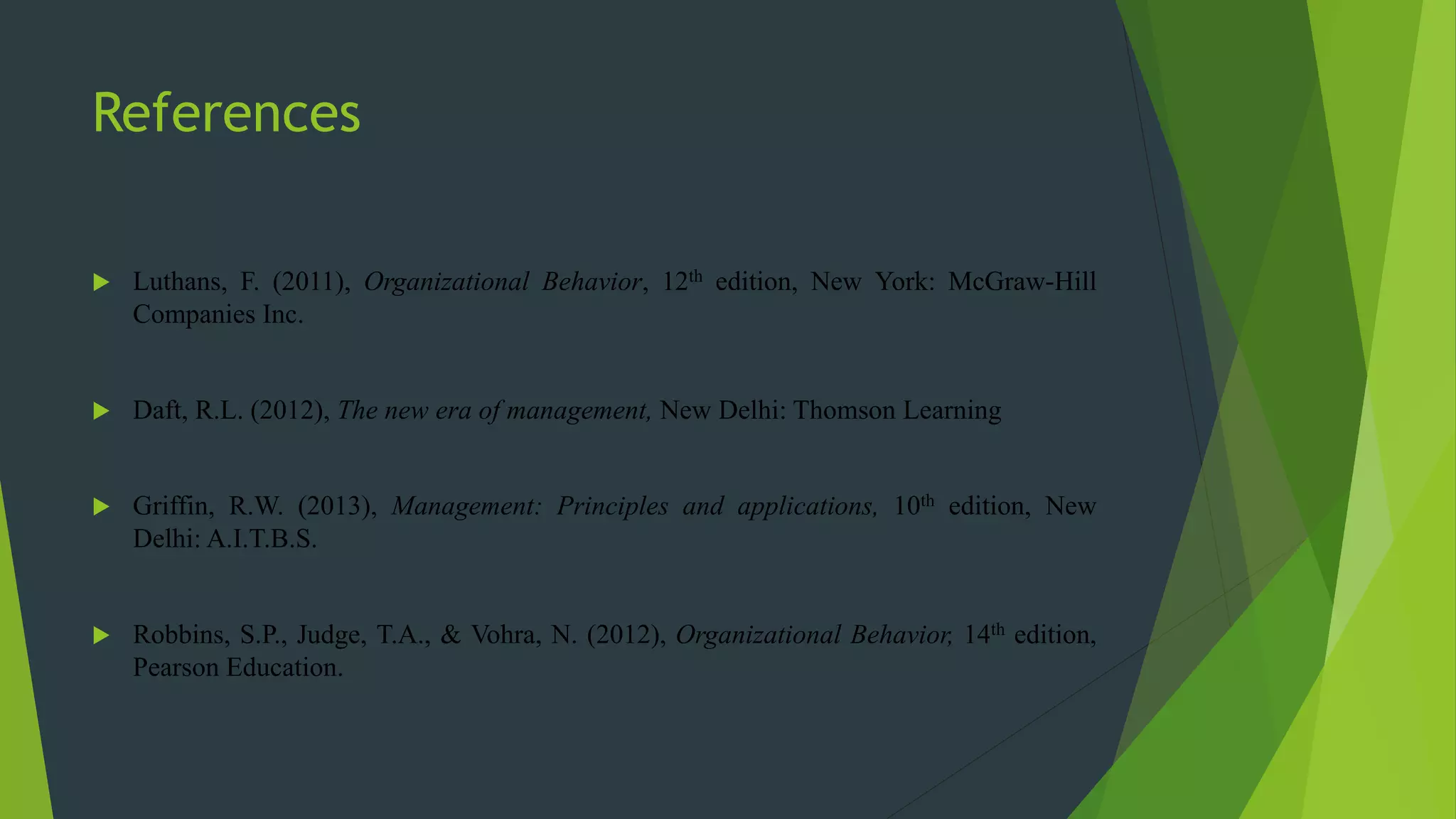 Organizational Behavior | PPTX