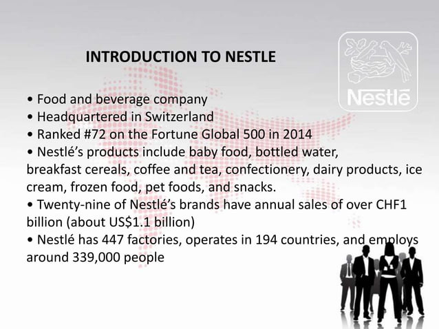 swot analysis on nestle | PPTX