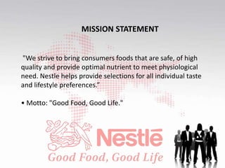 swot analysis on nestle | PPTX