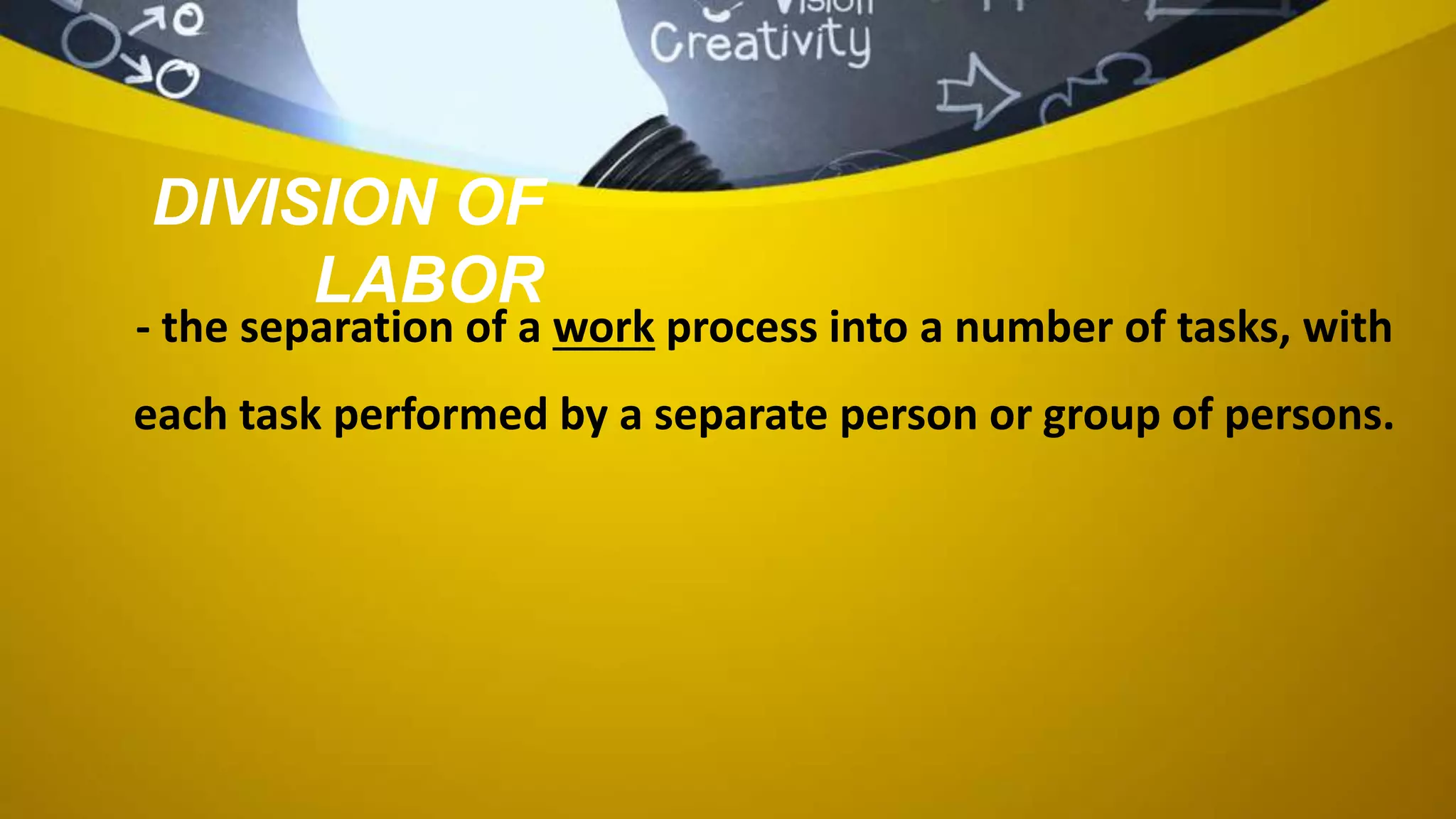 Elements of Organization | PPTX