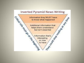 Organization of News Structure | PPTX