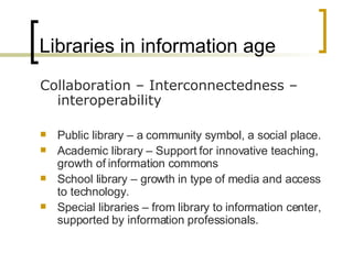 Organization In Info Age Lecture | PPT