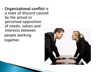 Organizational Conflict CK | PPTX