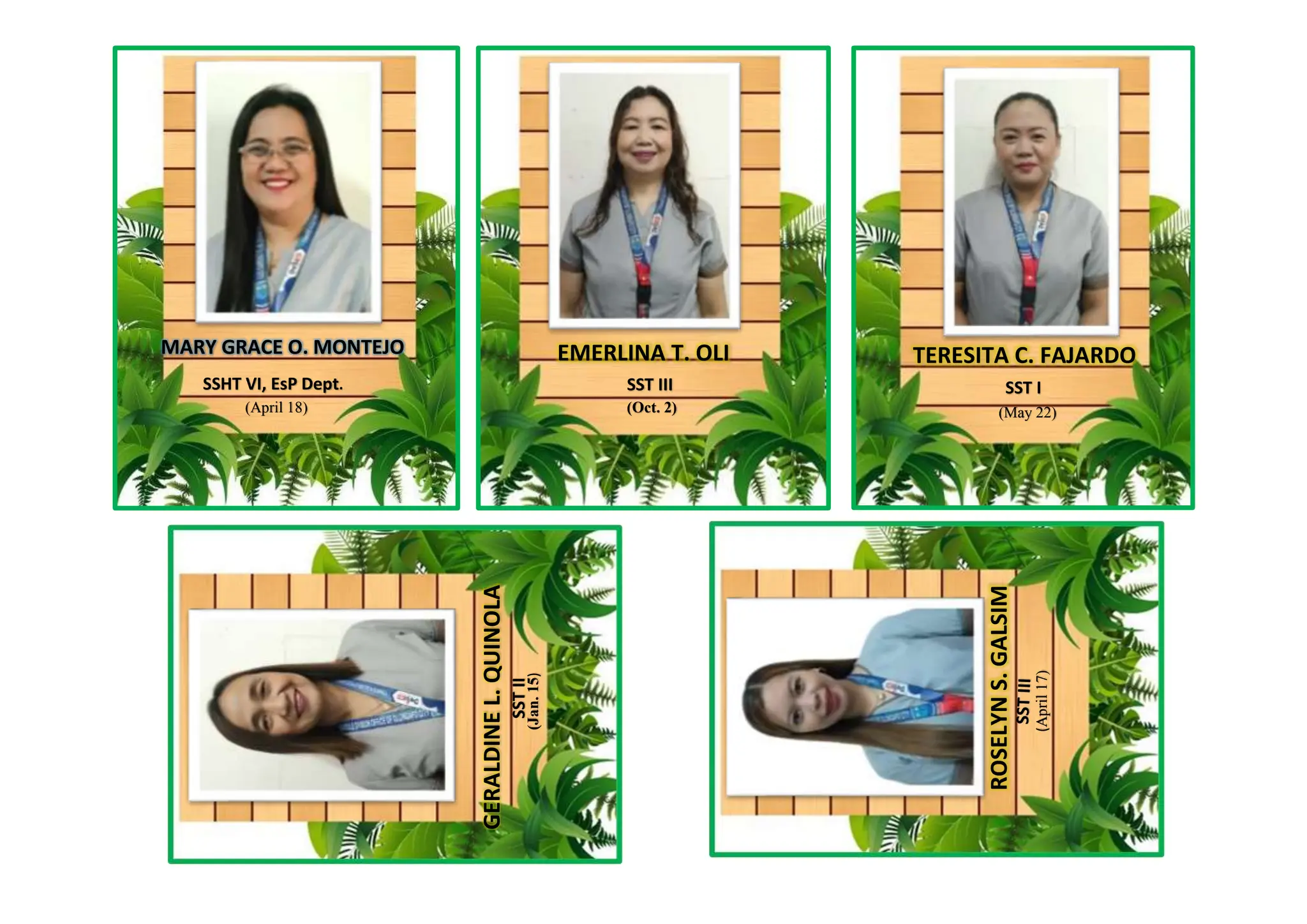 ORGANIZATIONAL Chart sample for department | PPT