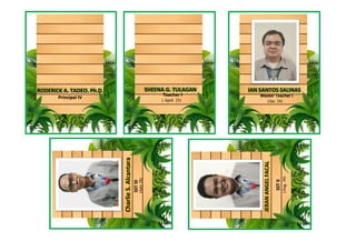 ORGANIZATIONAL Chart sample for department | PPT